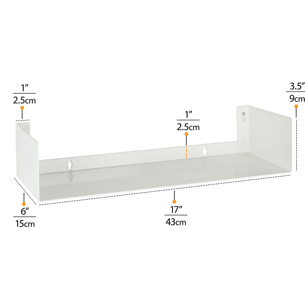 Metal U-Shape Shelves, Office Shelves, Organizer Shelves, Shelf Decor ...