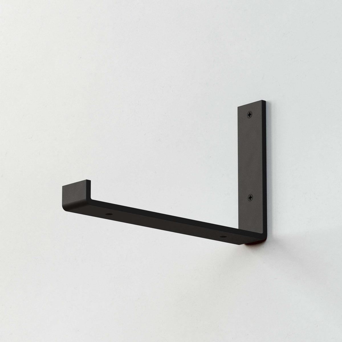 STRONG 9.25'' l Shelf Bracket, Black Shelf Bracket, Mounting Brackets ...